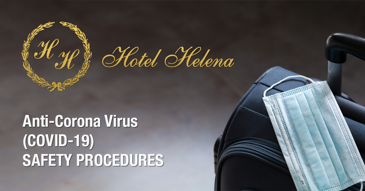 Hotel Helena – Μετρα προστασίας κατα του κορωνοϊού (COVID-19)